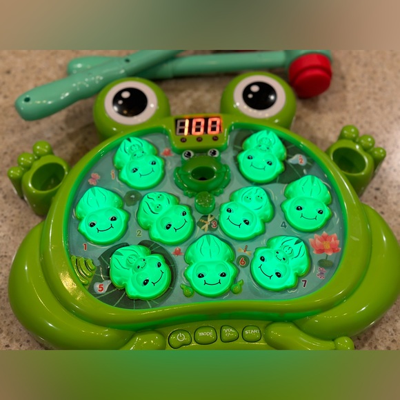 HopeRock Toys | Toys | Hoperock Whack A Frog Game Interactive Toddler Toy With Lights Music ...
